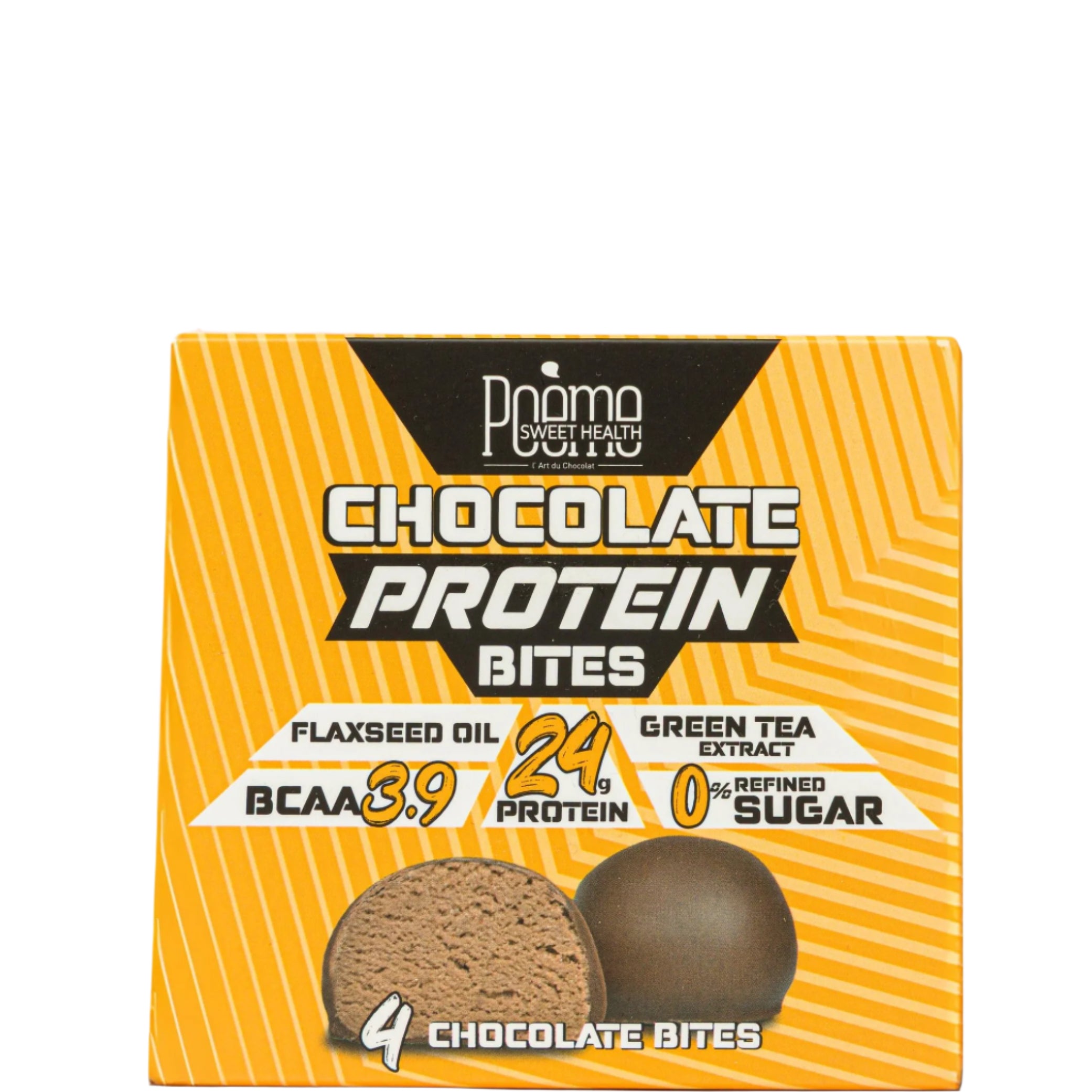 Chocolate Protein Bites 100g – Poème Chocolate