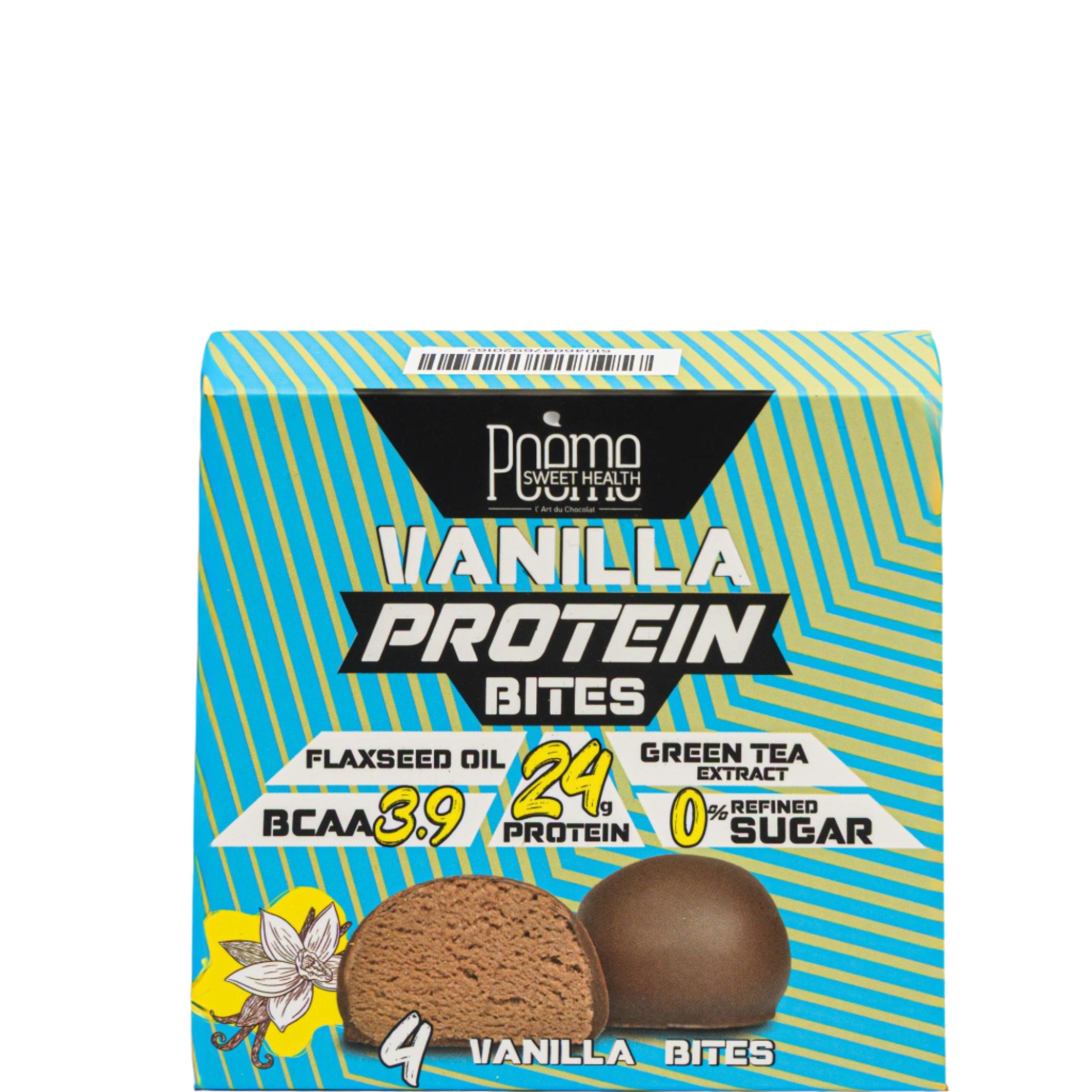 Vanilla Protein Bites 100g – Poème Chocolate